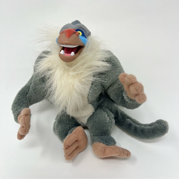 Disney | Toys | Vintage Disney Lion King Rafiki Plush 994 Animated ...